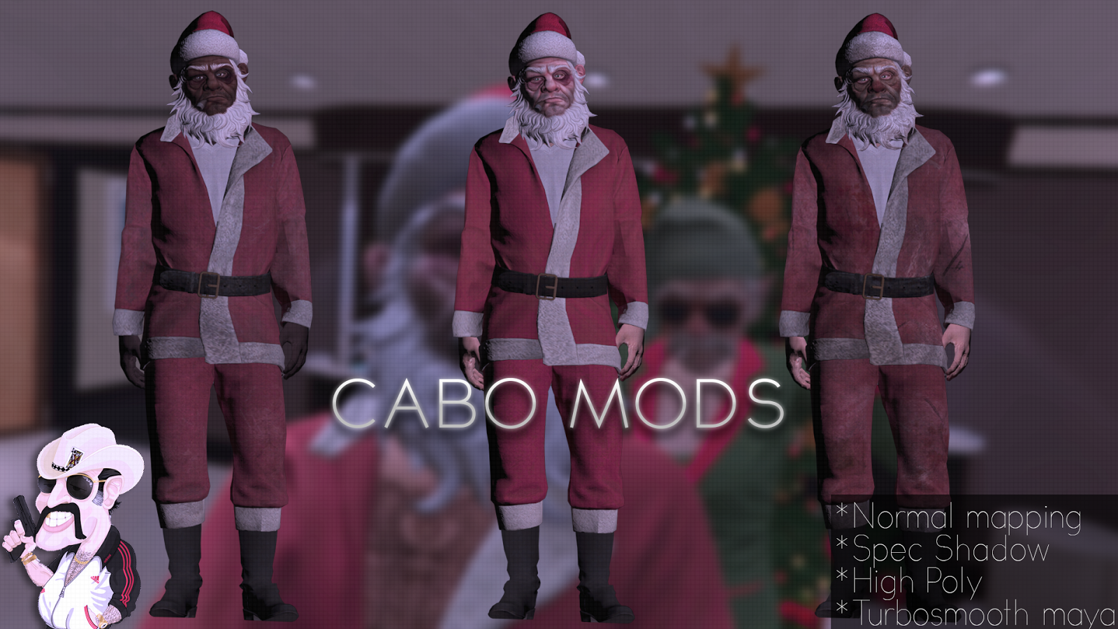 Skin Pack Santa Gta V Online - GtaIbiza - Mods Gta San Andreas
