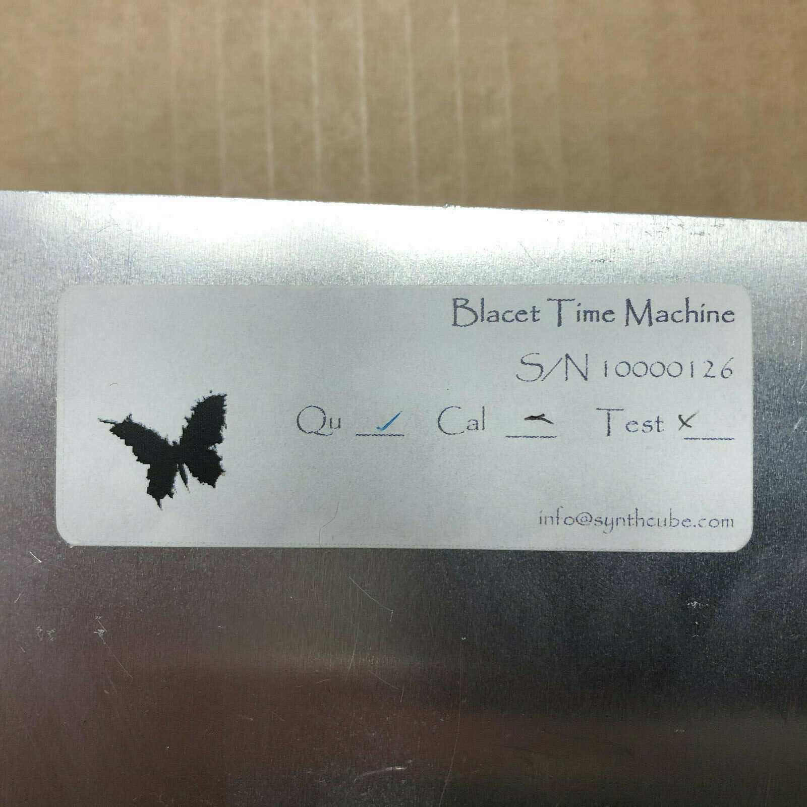 MATRIXSYNTH: Blacet Time Machine Delay TM2050 Dotcom / MU Modular Synthesizer SN 10000126