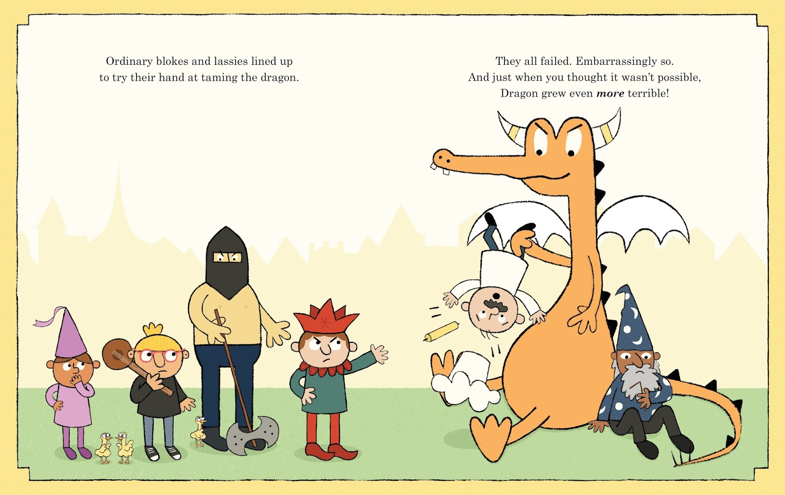 Children's Atheneum: Dragon Was Terrible by Kelly DiPucchio Book Review