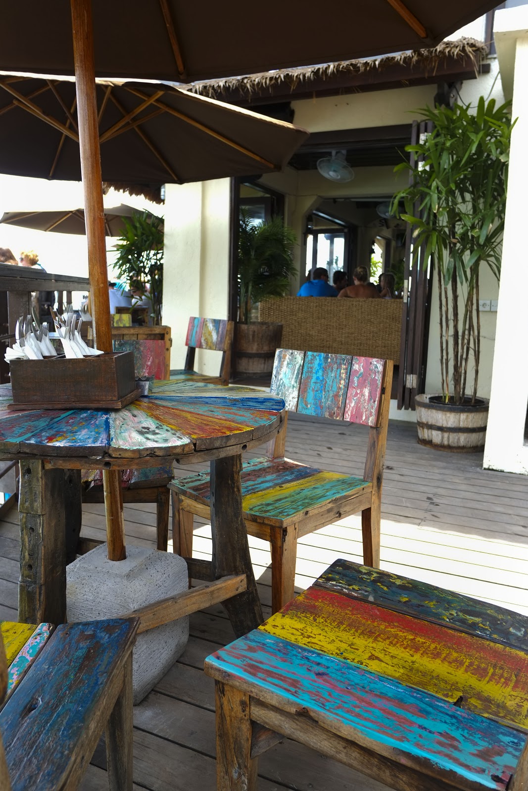 Isabellkarusell: Single Fin Cafe in Uluwatu