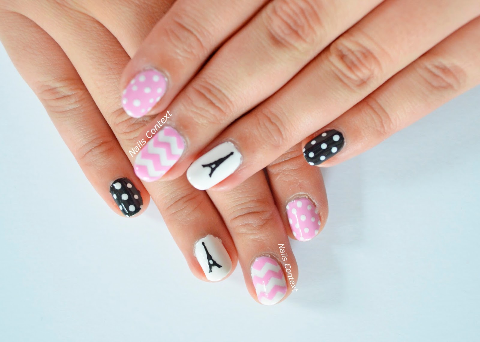 Nails Context: Paris: Eiffel Tower