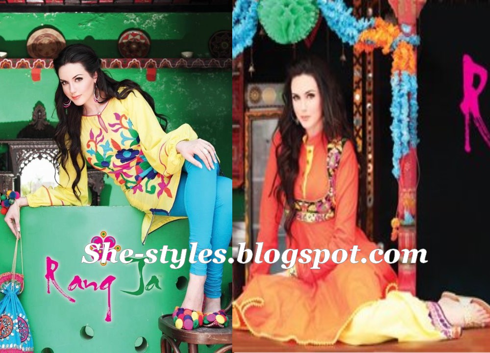 Rang Ja Celebrating Colors of Eid Exclusive Collection 2012 | News ...