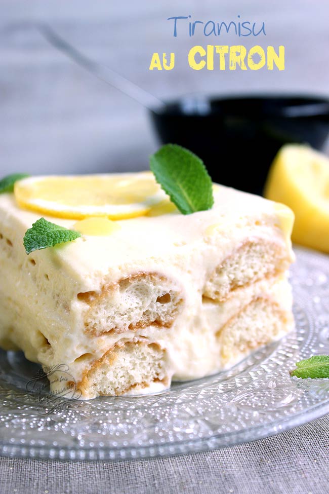 Tiramisu au citron : Il était une fois la pâtisserie