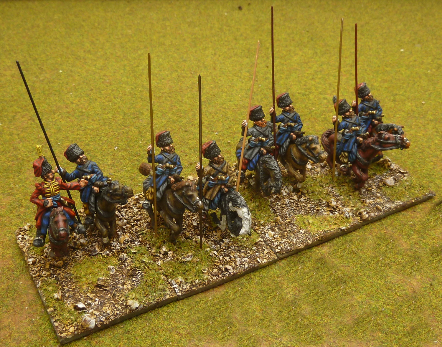 Lace 'n Big Hats: 28mm Napoleonic Russian Ural Cossacks