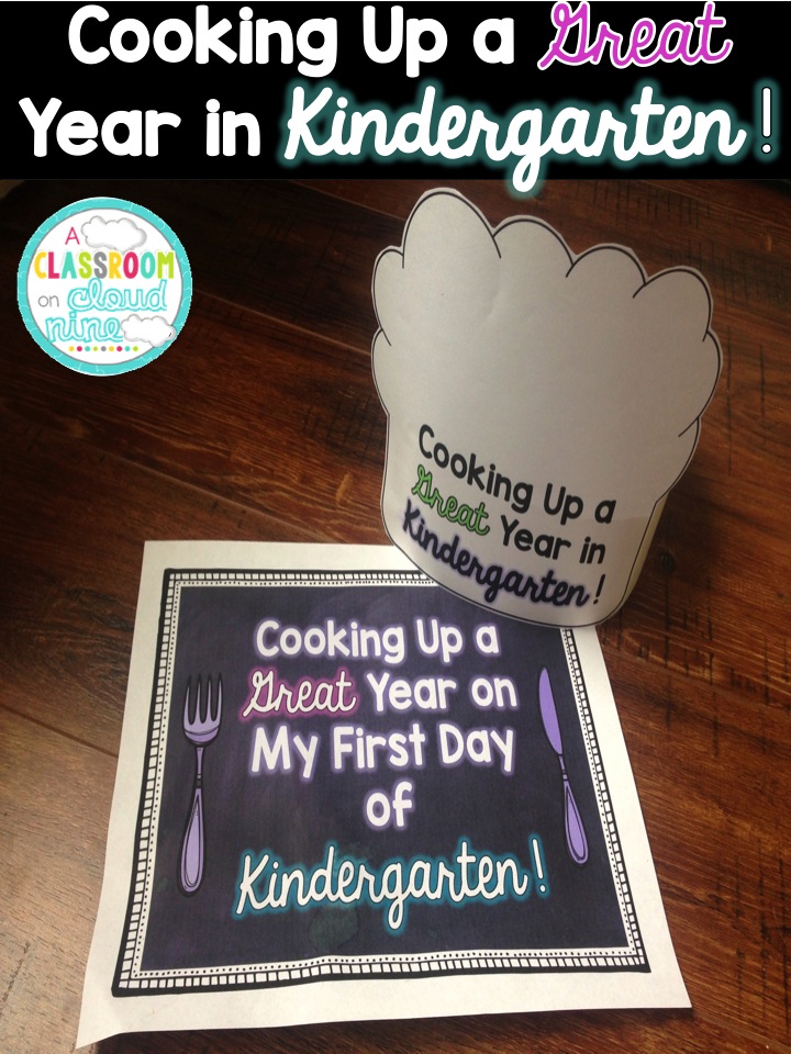 A Classroom On Cloud Nine: Cooking Up a Great Year in Kindergarten ...