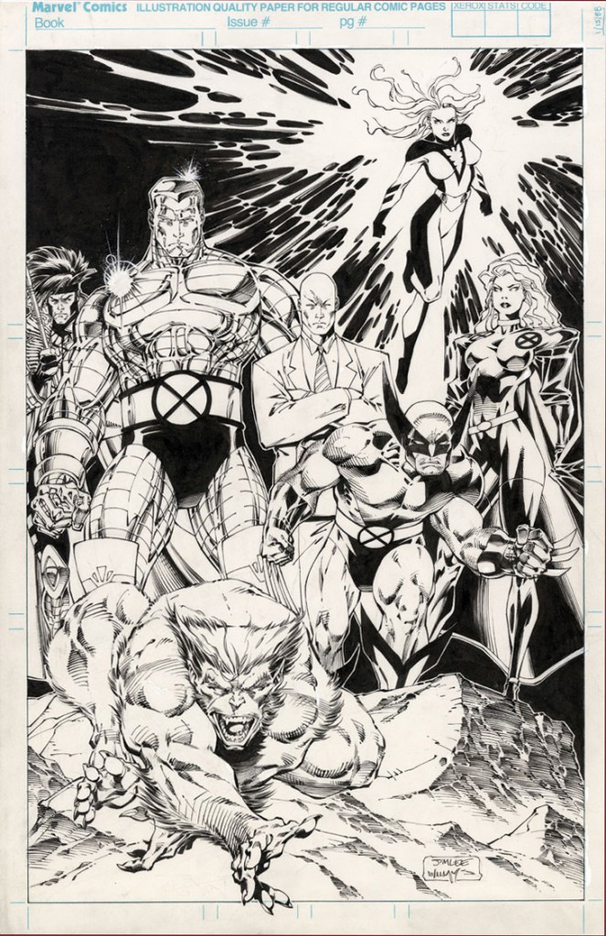 The Unpublished X-Men: Jim Lee and Scott Williams