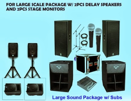 Sound System Rental Manila 8thbeat Basic PA System Debut Wedding Summer ...