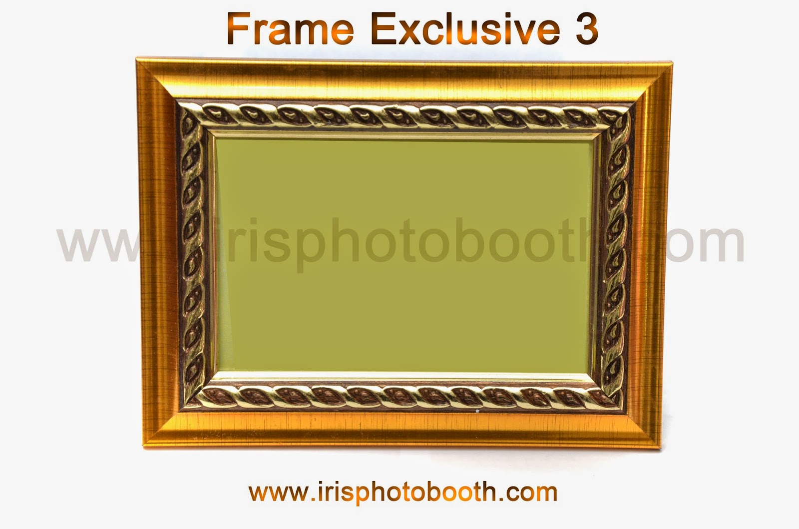 Frame Exclusive - IRIS PhotoBooth Jasa Photo Booth Souvenir Jakarta Murah