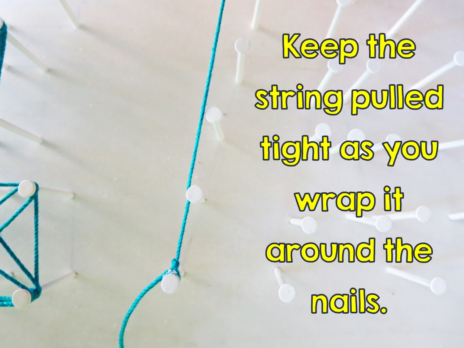 The Teacher's Prep: DIY String Art Tutorial for the Classroom