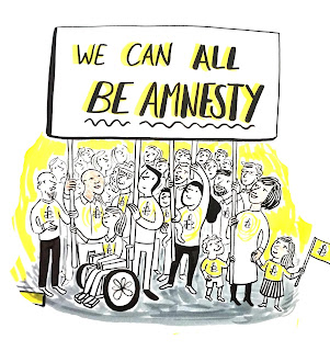 Sandra Howgate - Illustrator and live Graphic Recorder: Amnesty ...