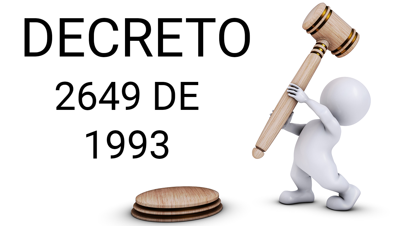 Decreto 2649 de 1993