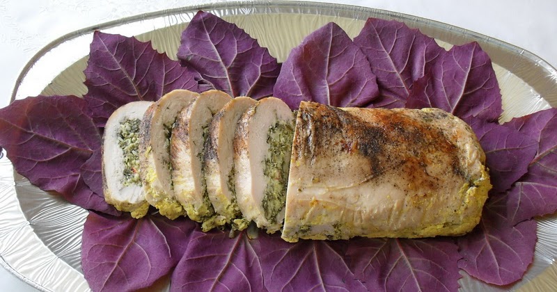 Piept de curcan umplut