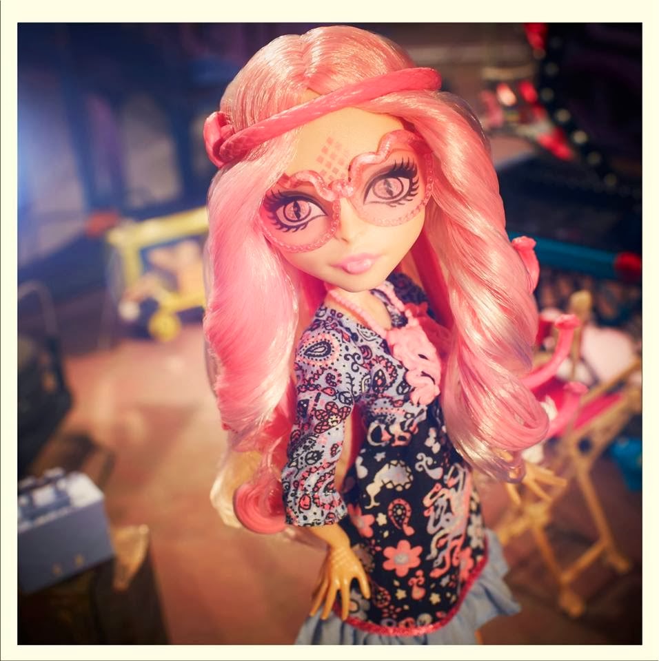 Monster High Madison: Viperine Gorgon Muñeca-Bio
