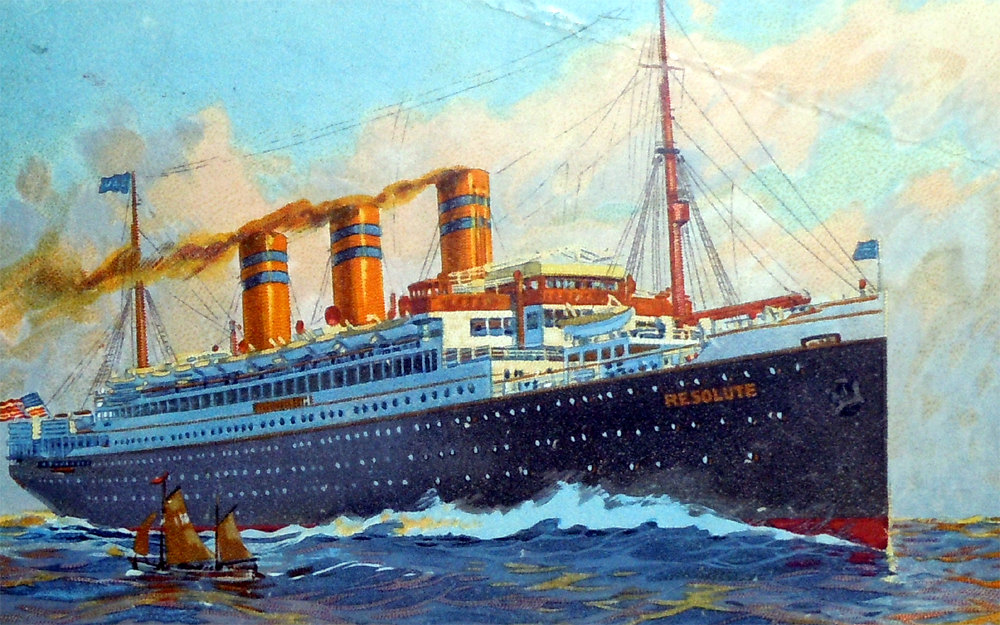ERA DE OURO DOS NAVIOS: SS Resolute & SS Reliance - Os Navios de Dois Nomes
