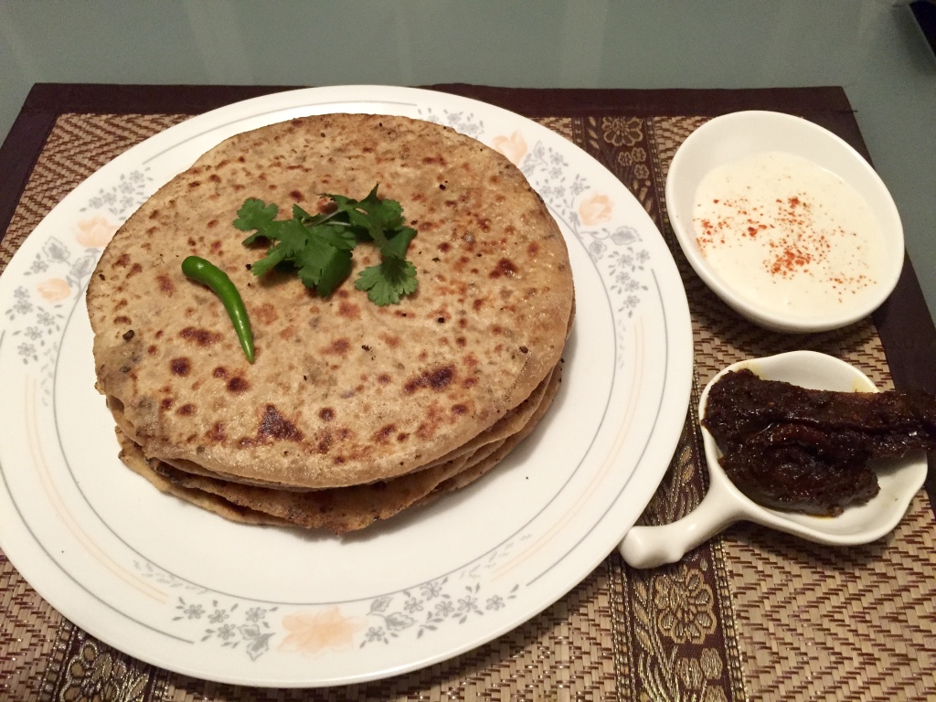 Zanis Corner: Parathe Aloo ke