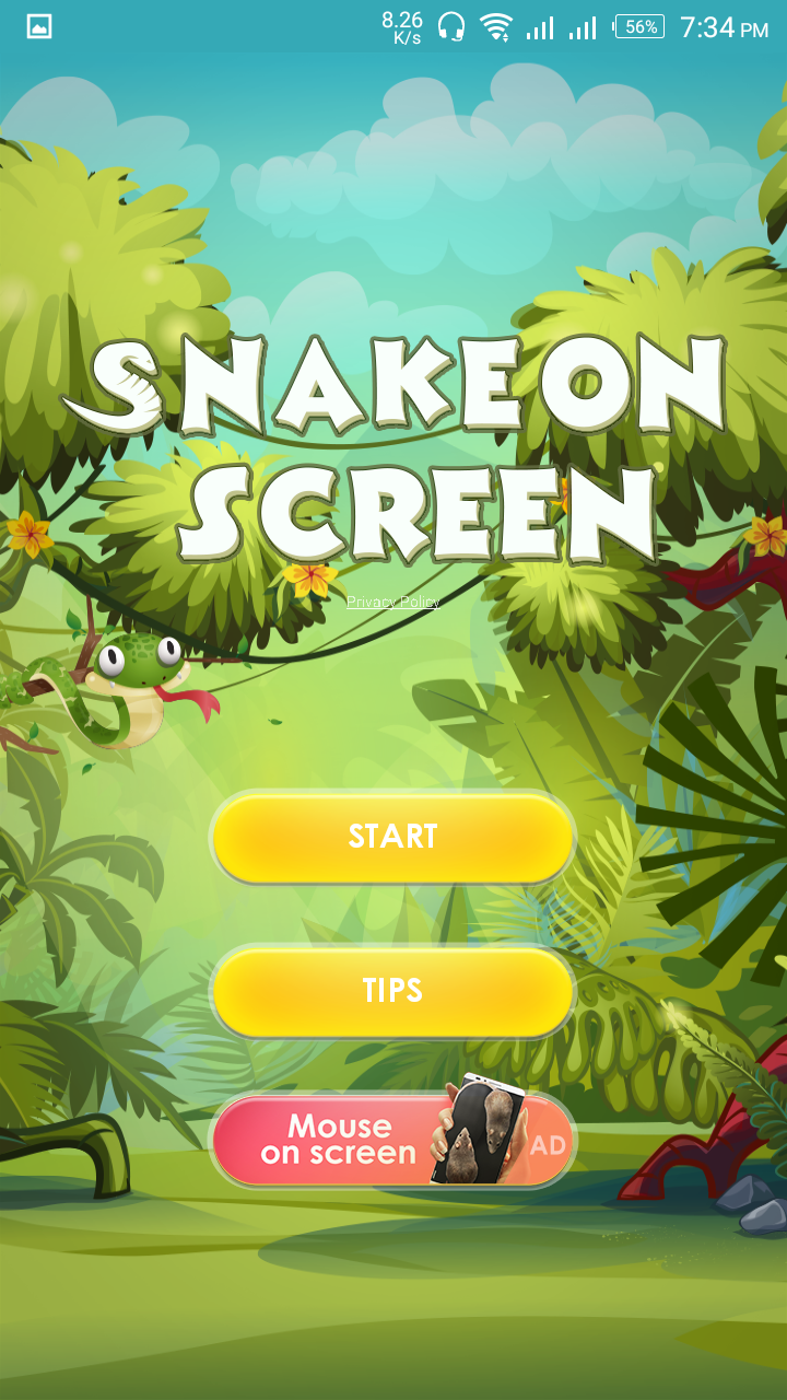 How to add snake on screen for android users? ~ GET TIMELINE