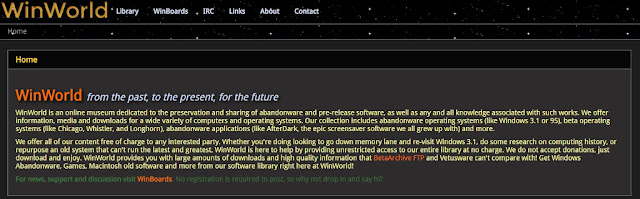 Veja onde obter softwares antigos