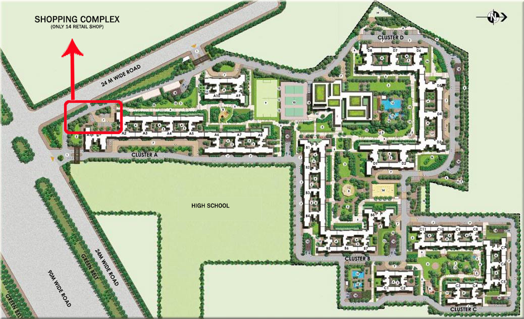 Ireo corridor society shops golf course extn. road Gurgaon