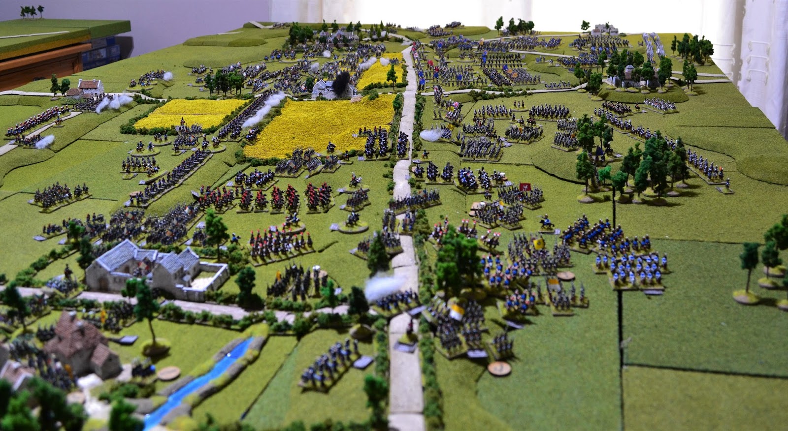 Grymauch's Solo Wargaming Blog : The Battle of Waterloo in 6mm Part 6