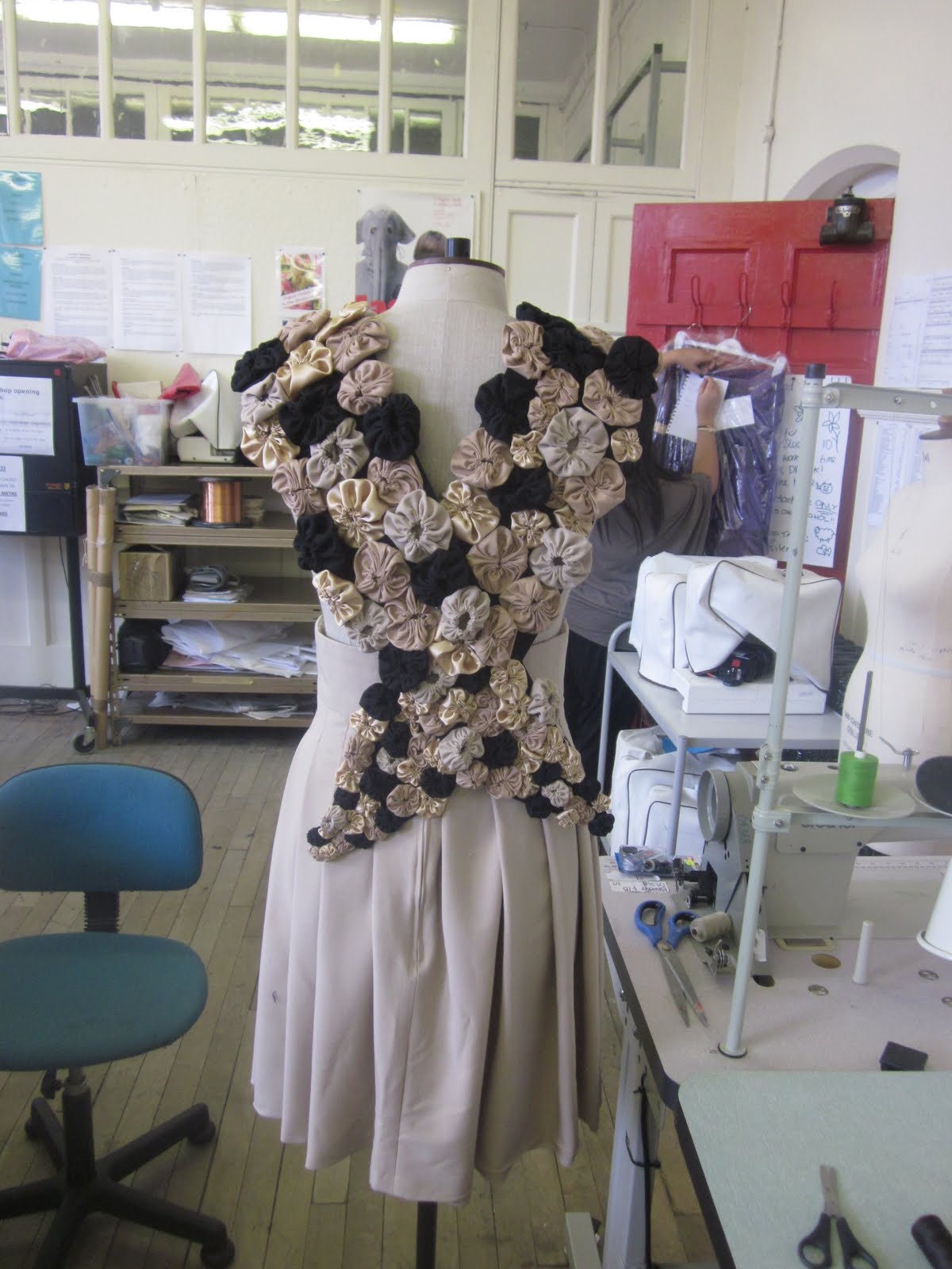 Fashion, inspiration and ideas... : Pictures of final dress design:)
