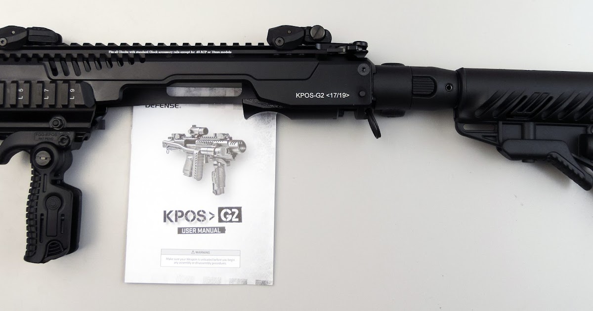 Armi usate web portal: KPOS G2 FAB Defense per pistola Glock mod. 17 e 19