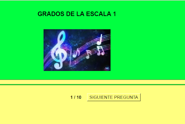 El Lenguaje Musical de Fátima: GRADOS DE LA ESCALA 1