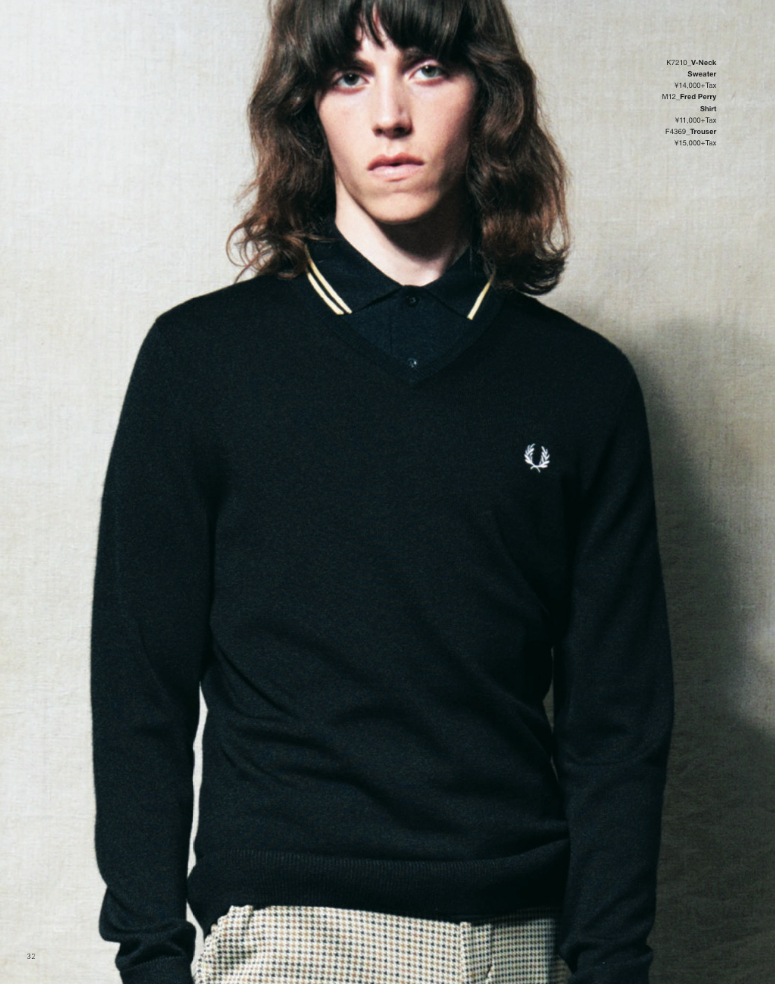 Male Model Otaku: Harry Curran: FRED PERRY Autumn/Winter 2015-16 Look Book