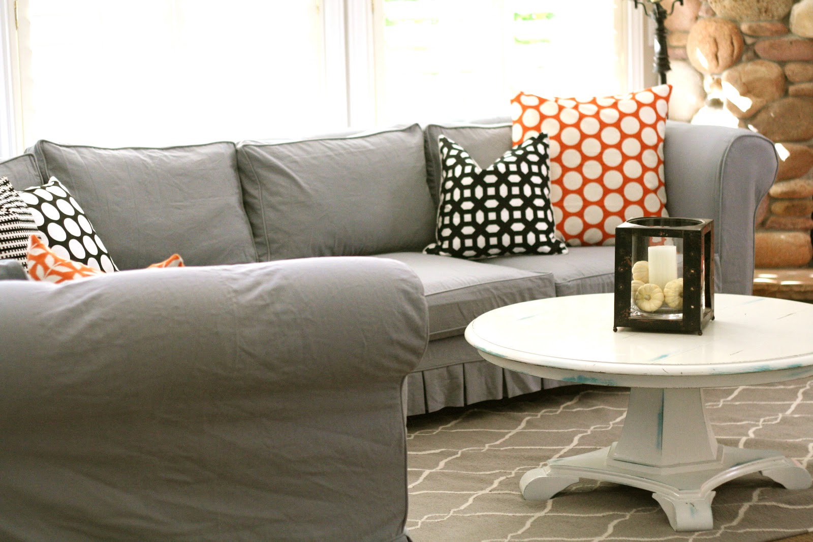 Custom Slipcovers by Shelley: Jen's Sectional