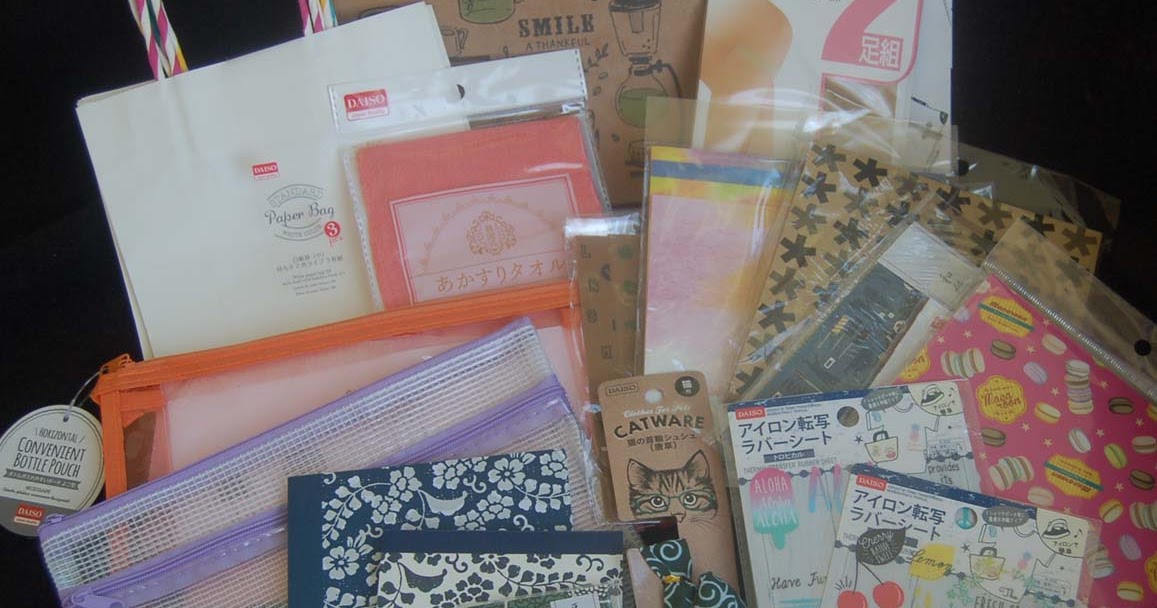 Lynn's Craft Blog: Shopping at Daiso