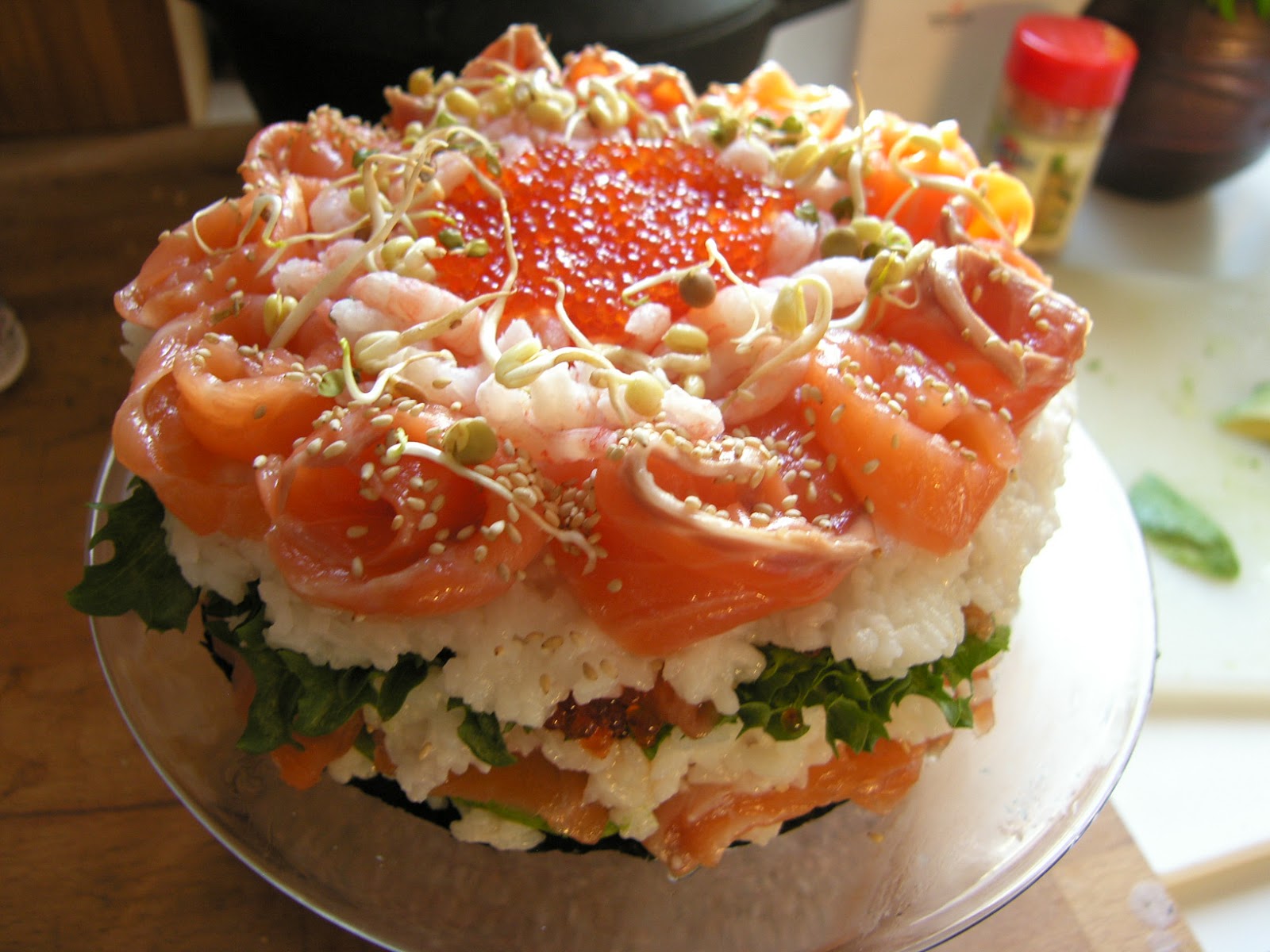 A Documentary of Decadence: Sushi pie