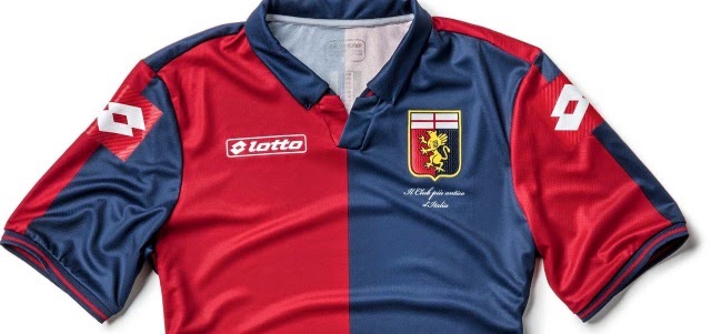 Football Kits FC: Genoa FC 2014/15 Lotto Kits