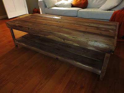 Willow Glen DIY: Rustic Coffee Table - From Scratch!