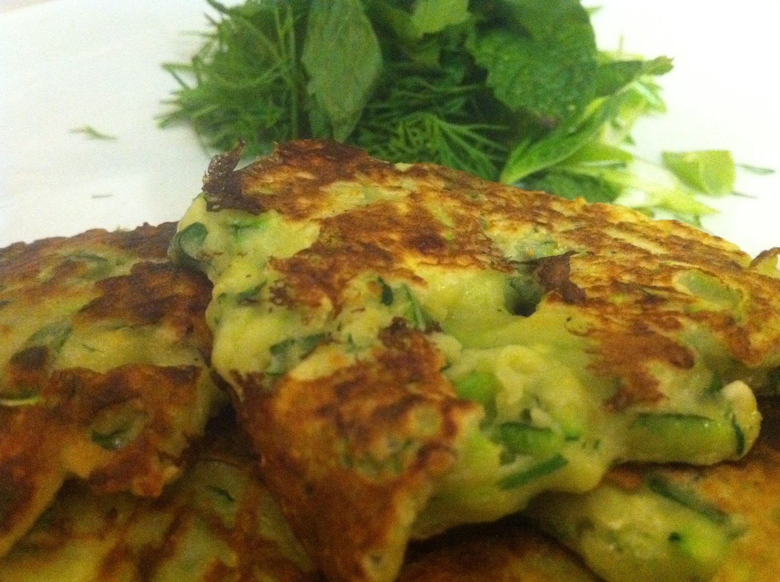 By Katchi: Courgette Fritters