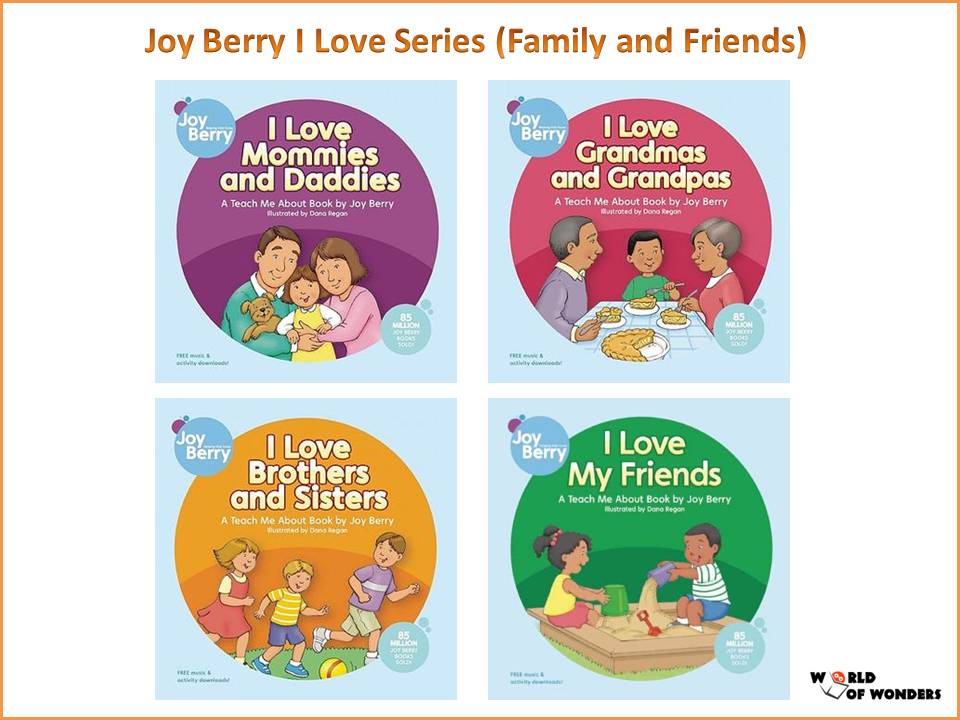 World of Wonders: Joy Berry - I Love Series (Family and Friends) (4 Titles)
