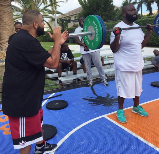 BLOG: Photos: Rick Ross workouts to lose more weight