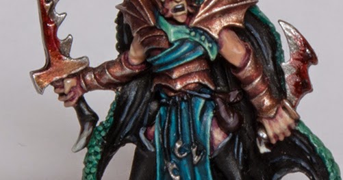 Mengel Miniatures: PAINTING: Dark Elves