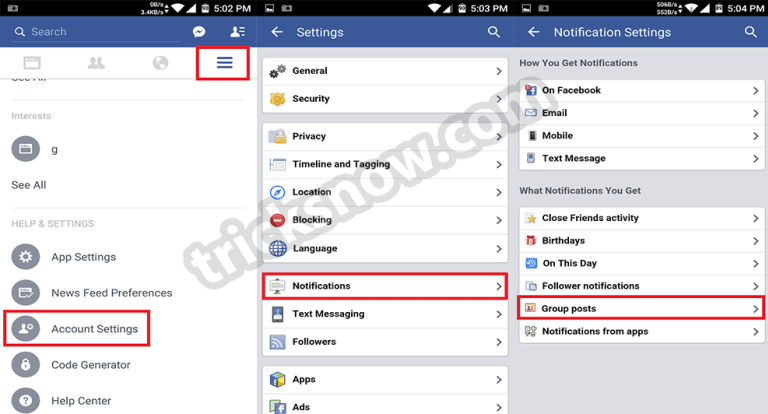 Turn off Group Notifications on Facebook - Site Myself