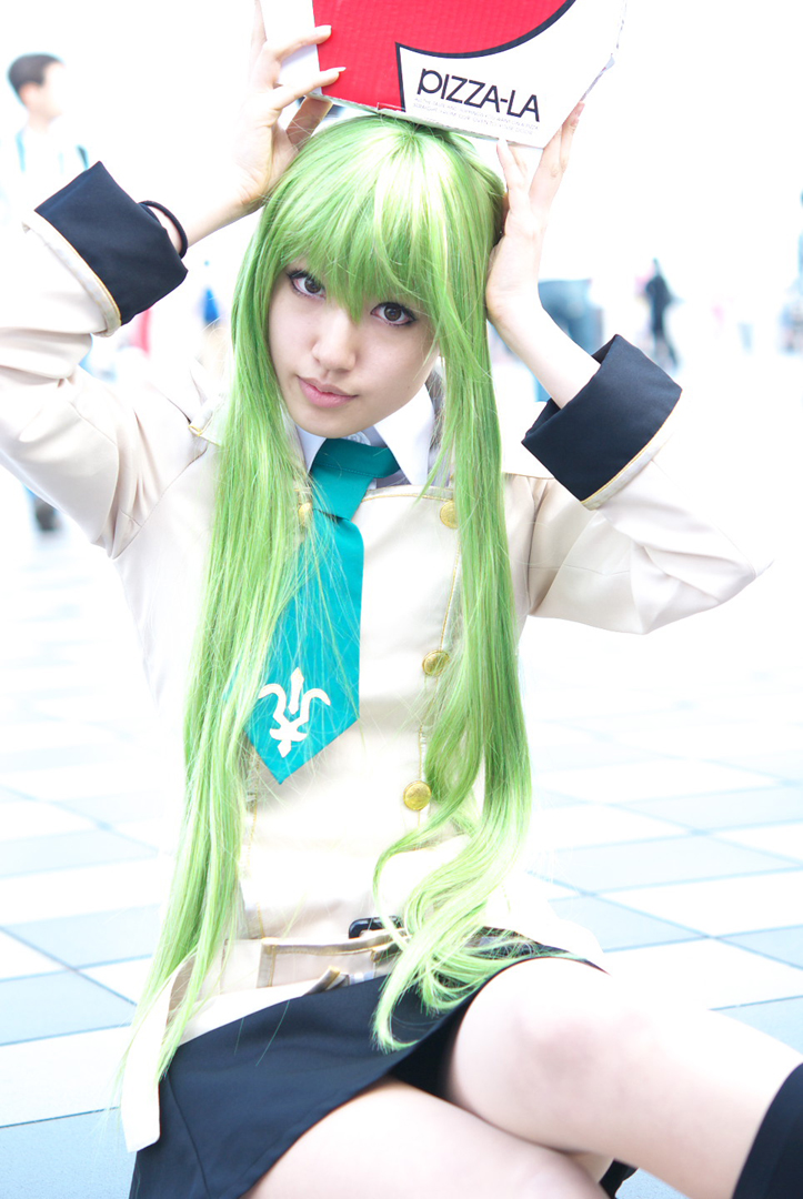 anime character cosplay: Code Geass Cosplay Photography C.C by Saya