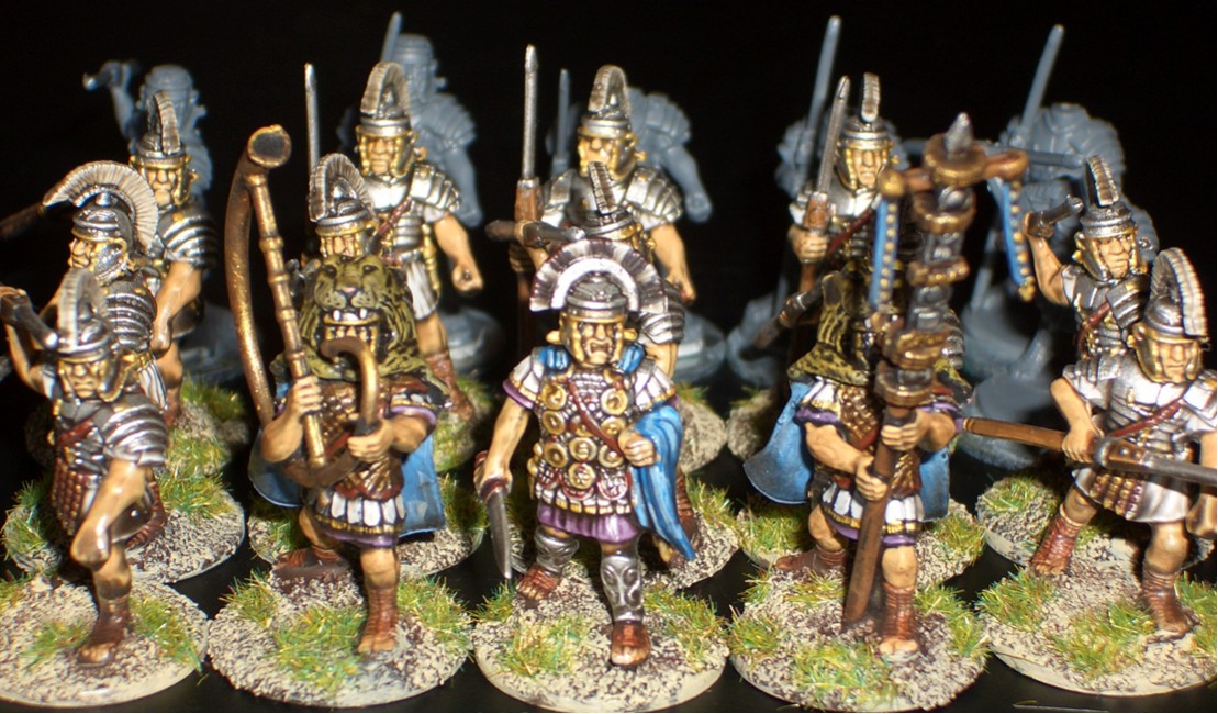 WAB Corner: Warlord Praetorian Guard - One Unit Completed