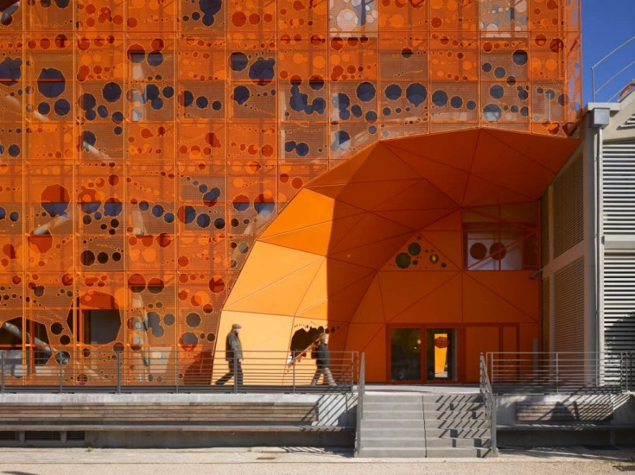 ARQUITECTURA ESPECTACULAR: CUBO NARANJA