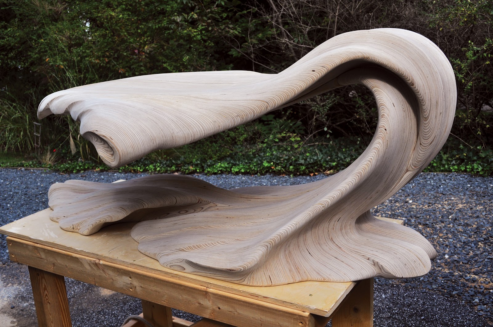 David Knopp Sculpture: Work in Progress_2012_A form emerges