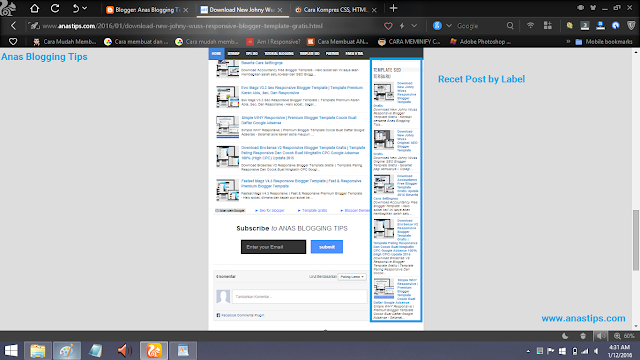 Cara Membuat Recent Post By Label Lengkap Dengan Thumbnail Untuk Blog ...