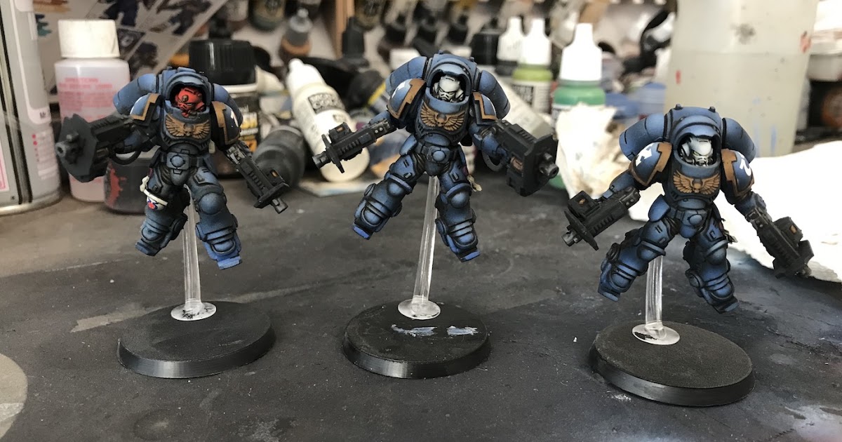 40k Hobby Blog: Ultramarines Primaris Inceptor Squad