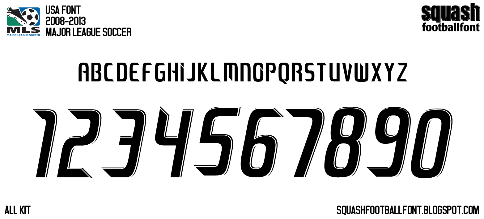 SFF: MLS 2008-2013 Font