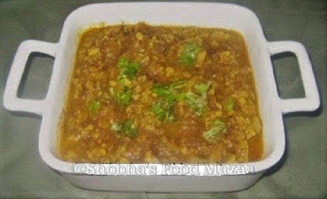 Shobha's Food Mazaa: GOBHI JO KEEMO ( Gobhi Mince Curry)