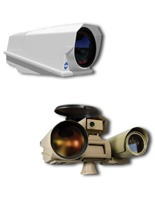 HRC a câmeras térmicas que fornece uma contínua zoom telescópio óptico ...