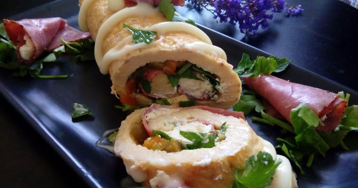 Greek Diet Foods & X X XL Cooking!: Ομελέτα ρολό - Mole Roll