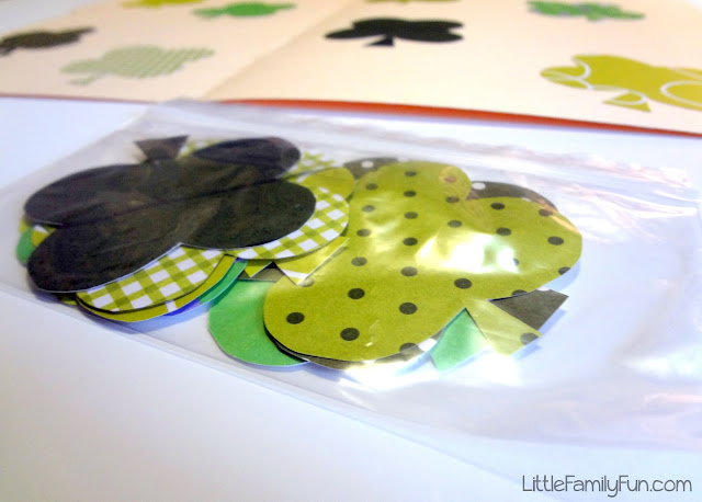 Little Family Fun: St. Patrick's Day File-Folder Game