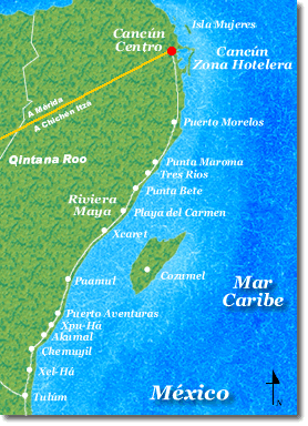 Oferta turistica de Cancun-Riviera Maya vs Punta Cana: Datos de Cancun ...