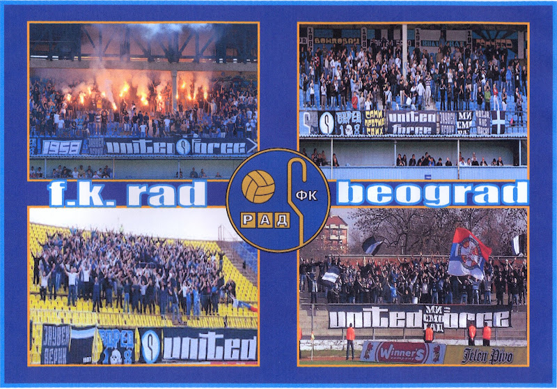 Kennergasse 3 seit 1993: FK Rad Beograd 1958